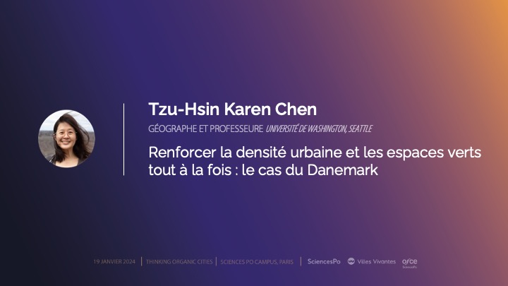 Interventions - Organic cities - Renforcer la densité urbaine et les espaces verts tout à la ...